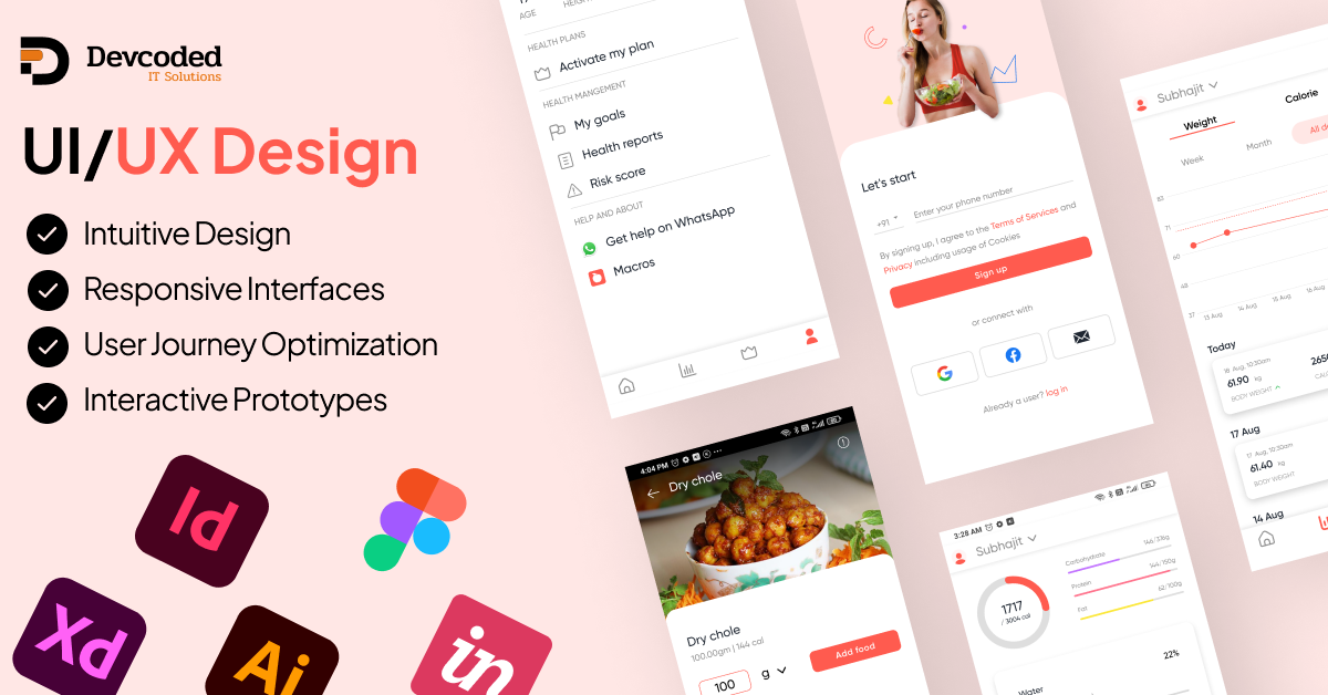 Devcoded - UI/UX Design Services